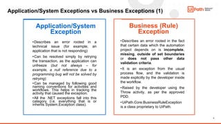 Certification preparation - Error Handling and Troubleshooting recap.pptx