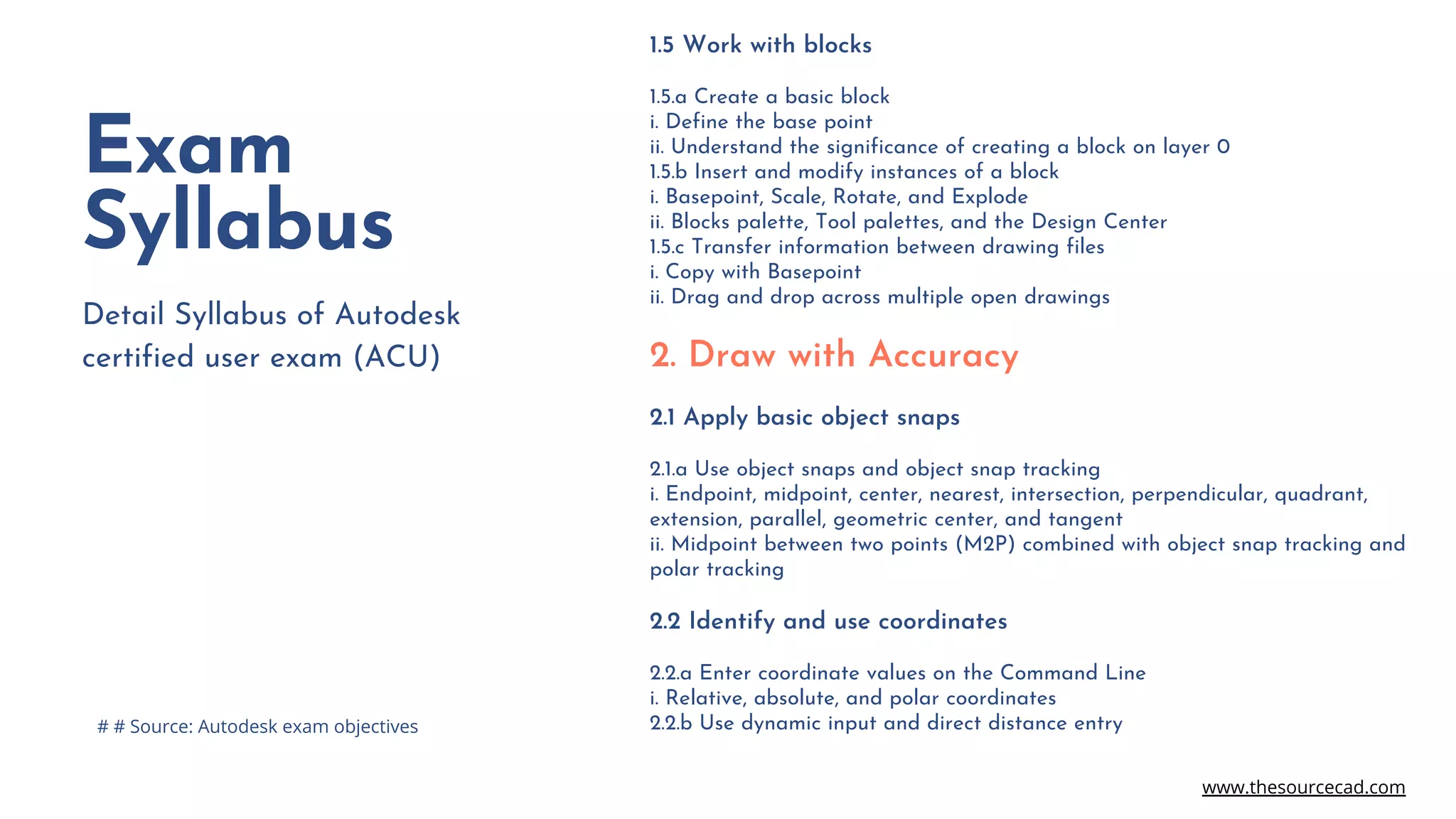 A complete guide to AutoCAD certification exam preparation | PDF