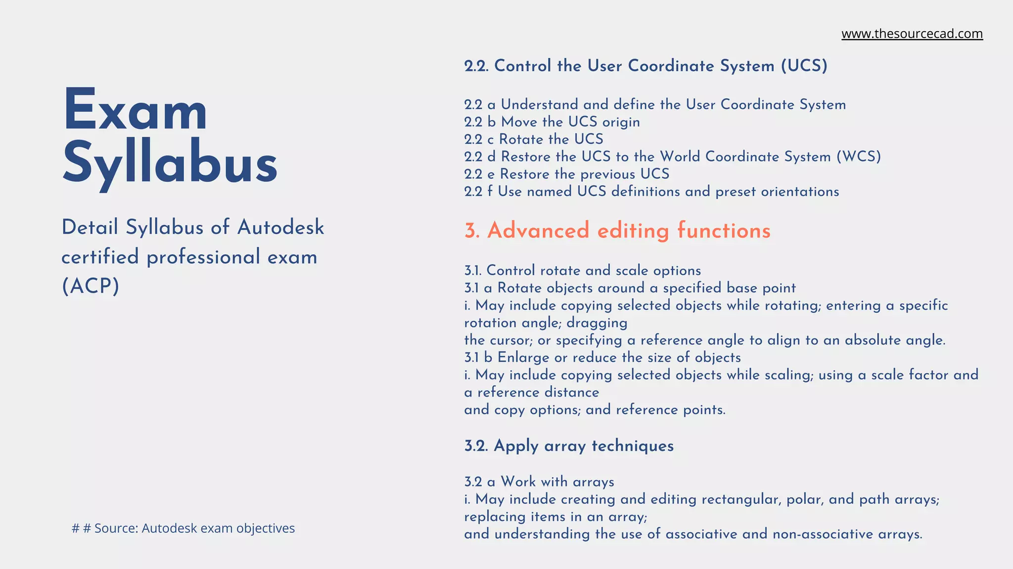A complete guide to AutoCAD certification exam preparation | PDF