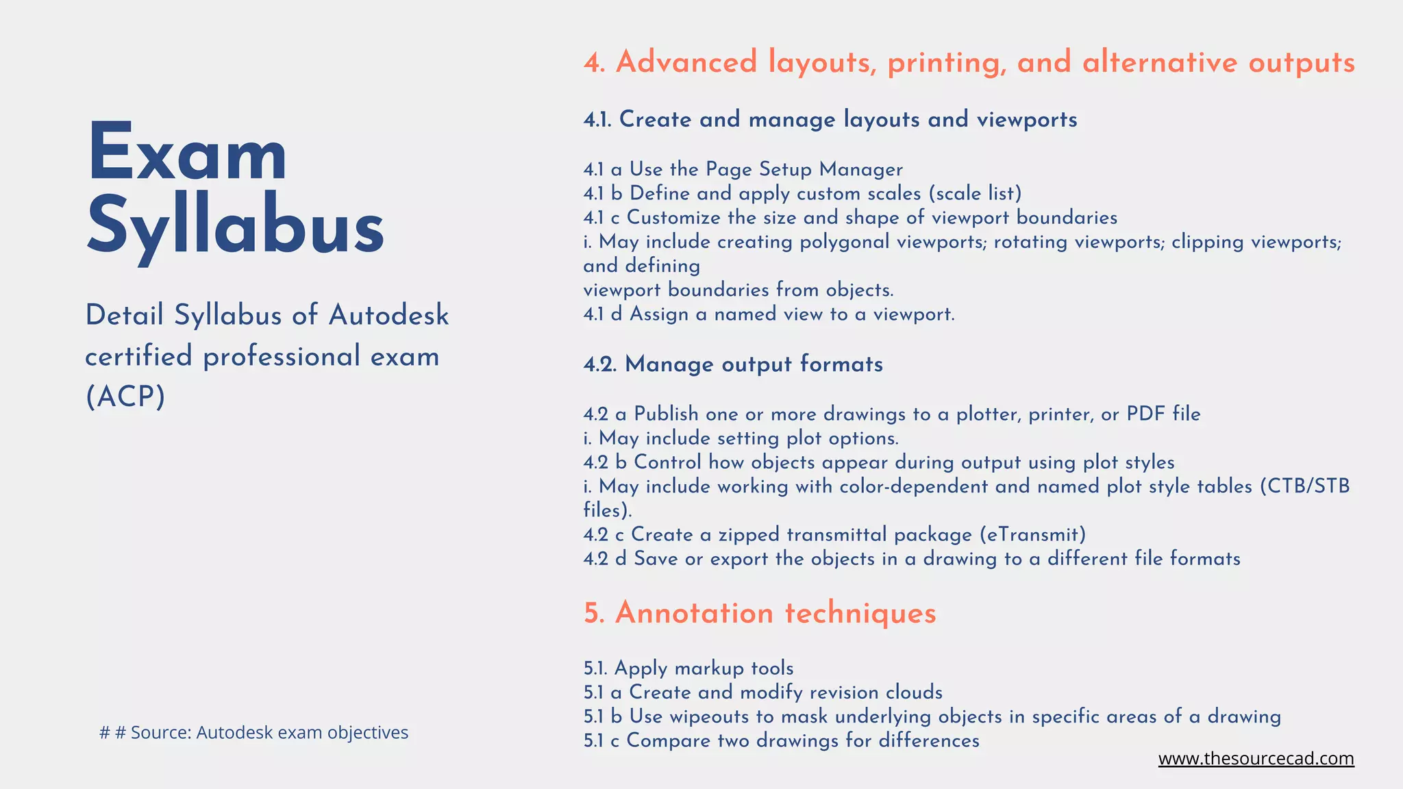 A complete guide to AutoCAD certification exam preparation | PDF