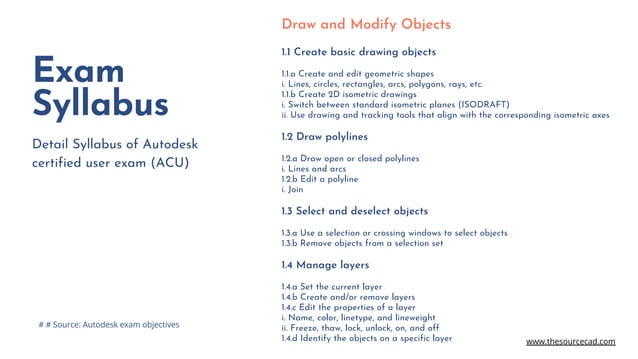 A complete guide to AutoCAD certification exam preparation | PDF