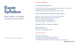 A complete guide to AutoCAD certification exam preparation | PDF