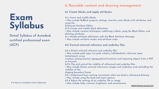 A complete guide to AutoCAD certification exam preparation | PDF