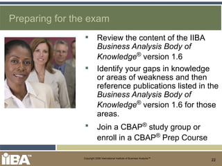 CBAP Presentation | PPT