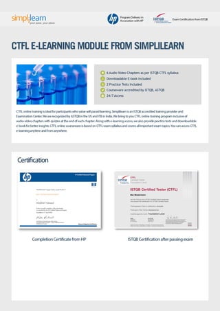 Certification program in software testing | PDF | Free Download