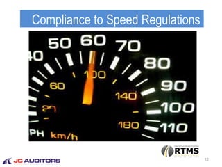 Transport: RTMS Certification Requirements | PDF