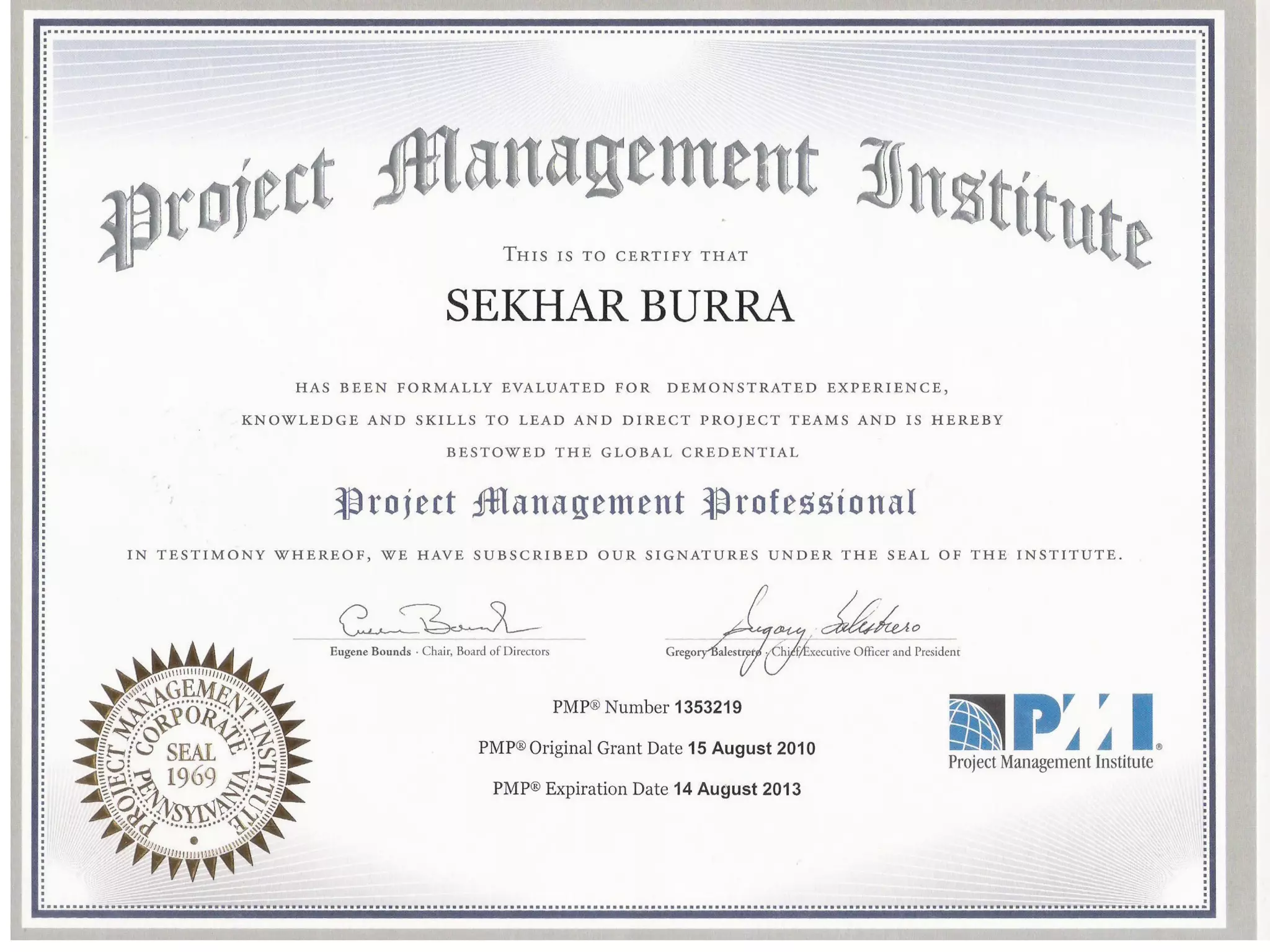 Certifications | PPT