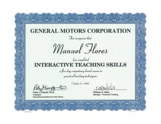 Certifications & Awards | PDF