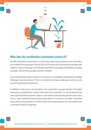 ATA Certifications examination overview | PDF