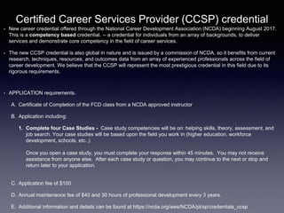 Career Credentials explained - Facilitating Career Development (FCD ...