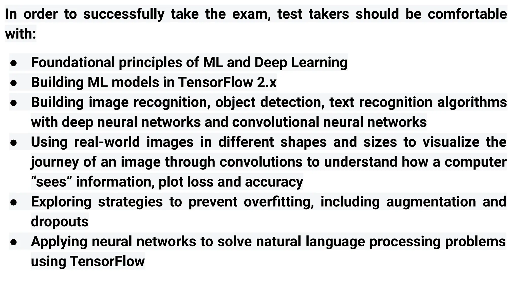 CERTIFICATIONS IN MACHINE LEARNING and AI | PDF