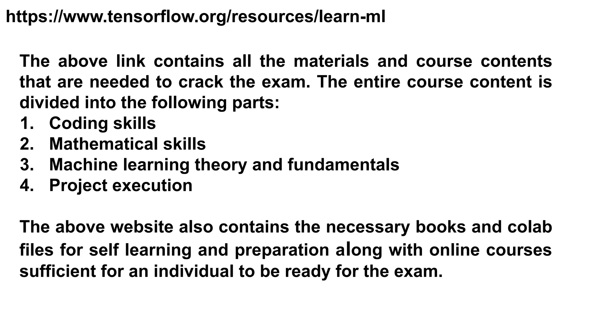 CERTIFICATIONS IN MACHINE LEARNING and AI | PDF