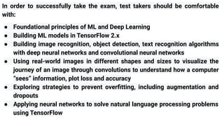 CERTIFICATIONS IN MACHINE LEARNING and AI | PDF