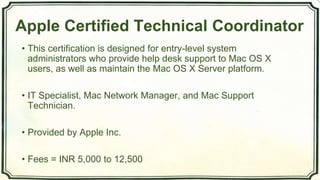 Certifications in IT | PPT
