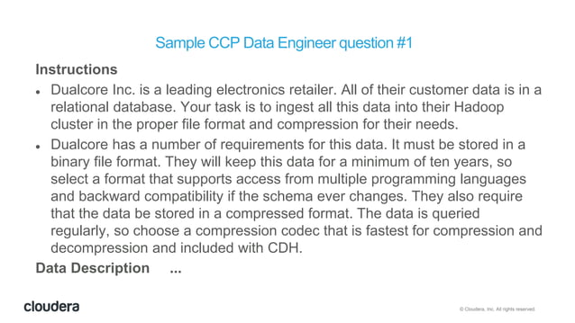 Road to Cloudera certification | PPT