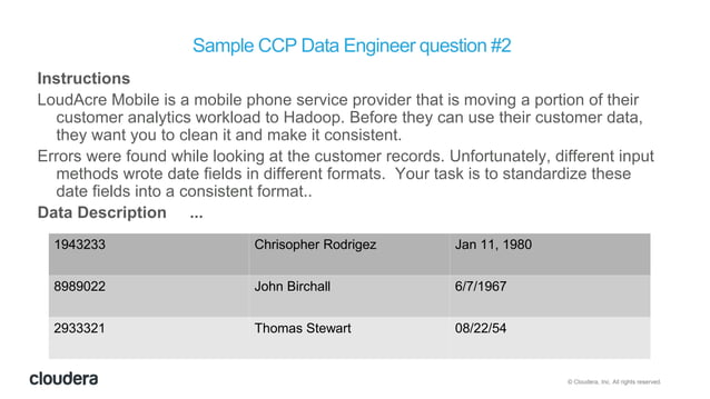 Road to Cloudera certification | PPT
