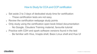 Road to Cloudera certification | PPT