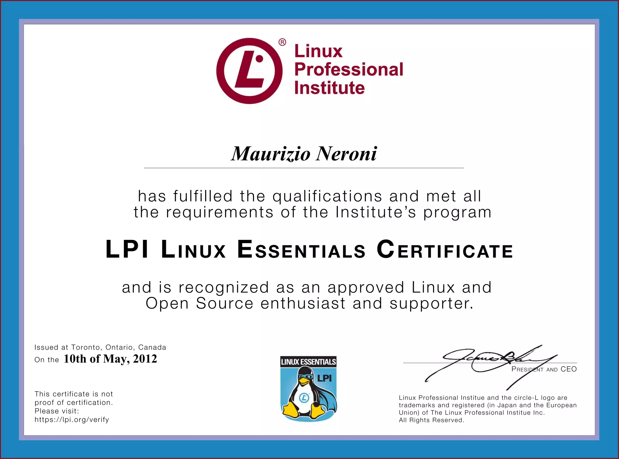 Certificazione linux essentials (le 1) | PPT