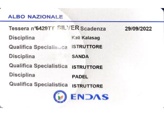 Certificazioni e Diplomi PADEL, Martial Arts, Fitness & GYM | PDF