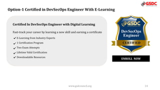 How DevSecOps Certification Enhances Your DevOps Career Path | PPT