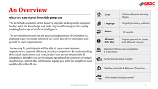 Generative AI for Leaders Certification Explained: Skills, Scope ...