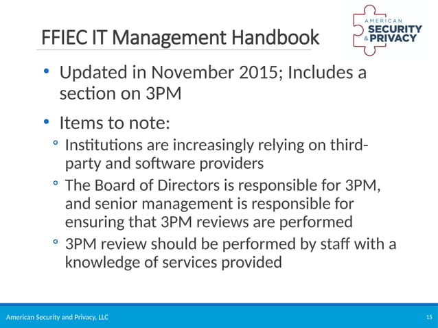 Certified Banking TPM - Module 5 powerpoint presentation | PPT