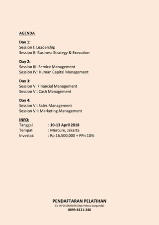 0899-8121-246 Certified Branch Manager Development Program | PDF