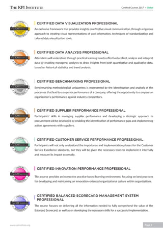 Certified Courses 2017 | PDF