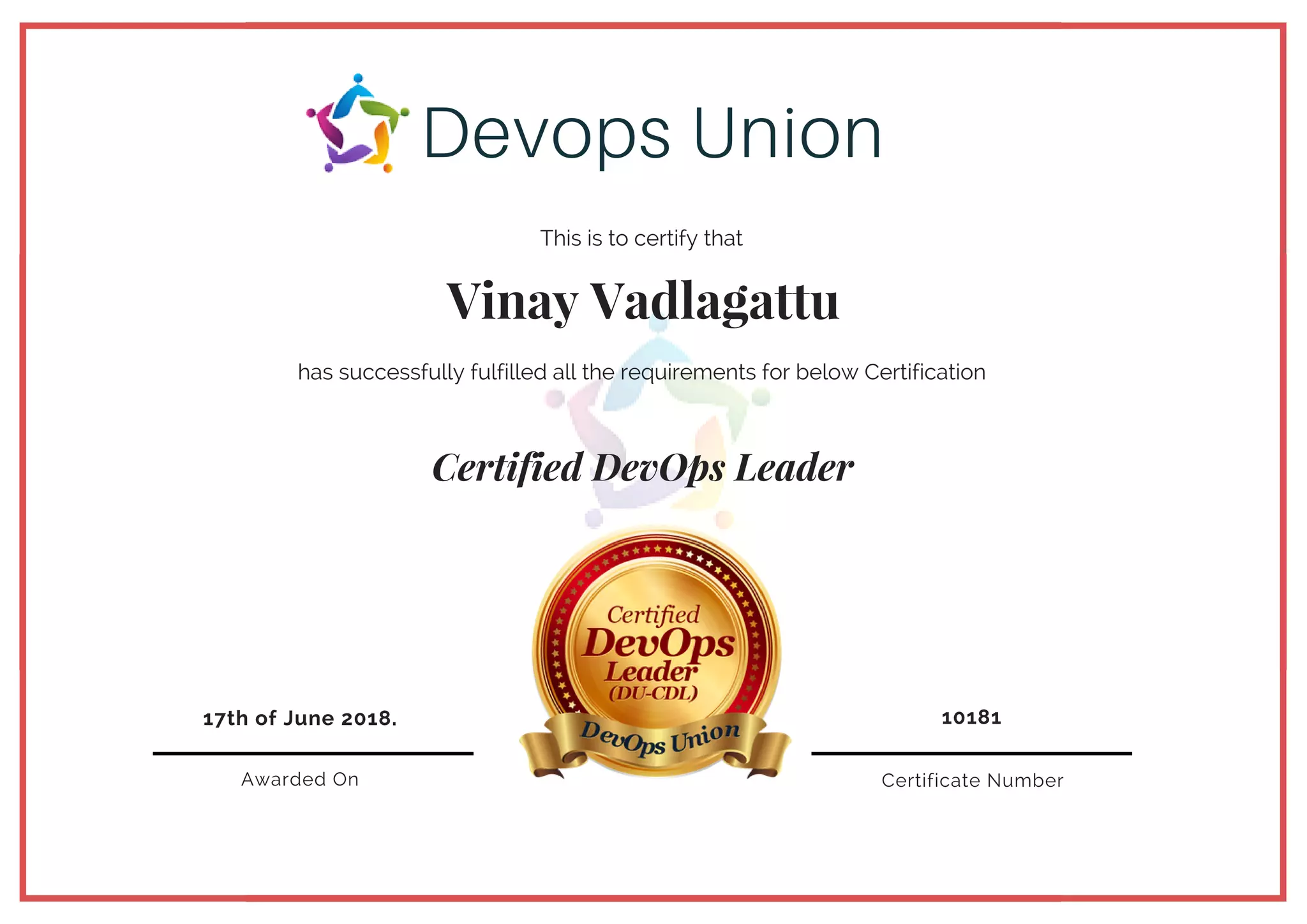 Certified devops leader | PPT