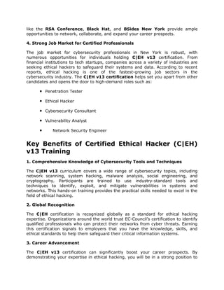 Certified Ethical Hacker (C_EH) v13 Training in New York_ Boost Your Cybersecurity Career.docx