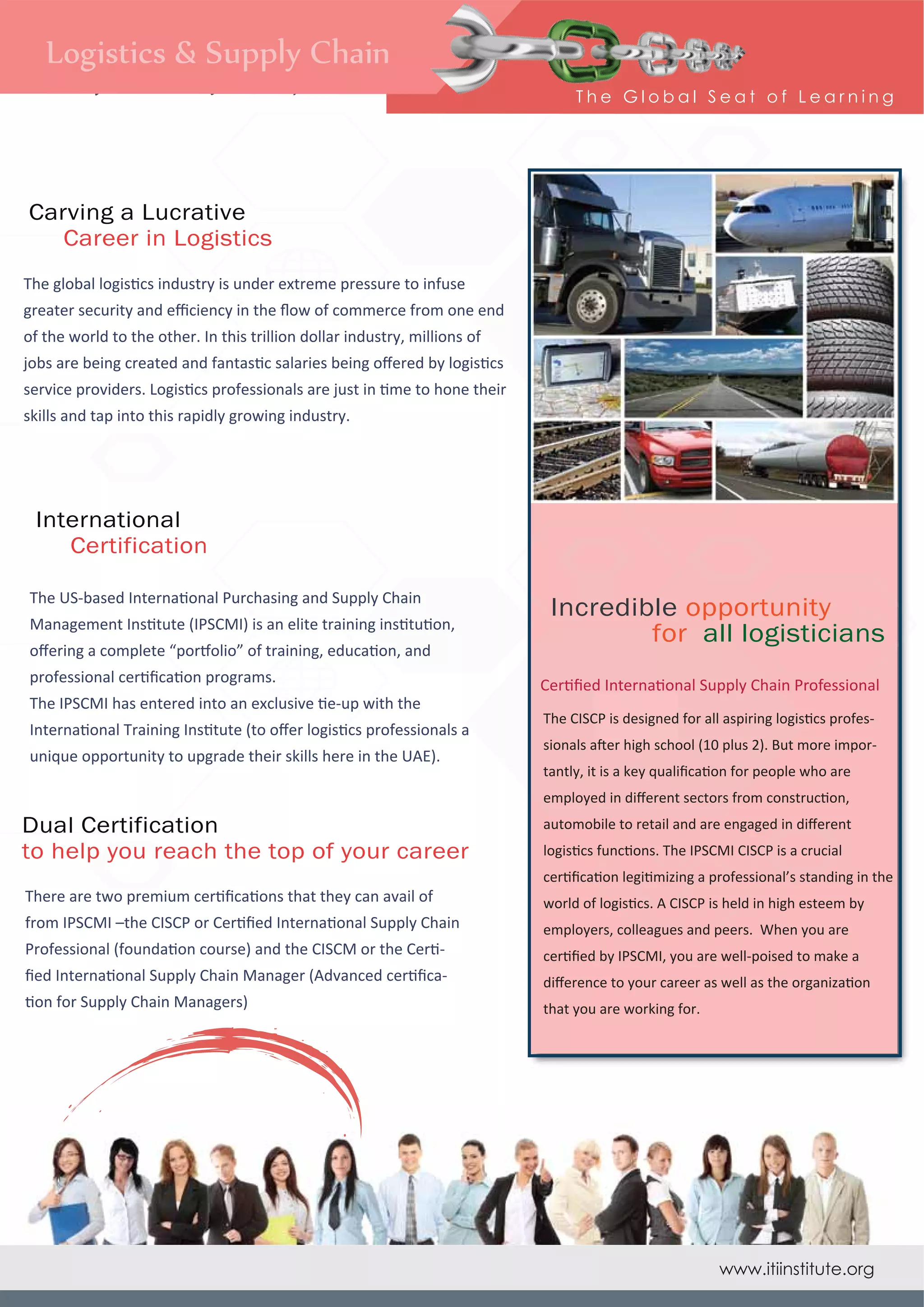 Certified International Supply Chain Professional Dubai UAE | PDF