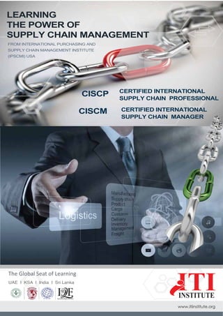 Certified International Supply Chain Professional Dubai UAE | PDF