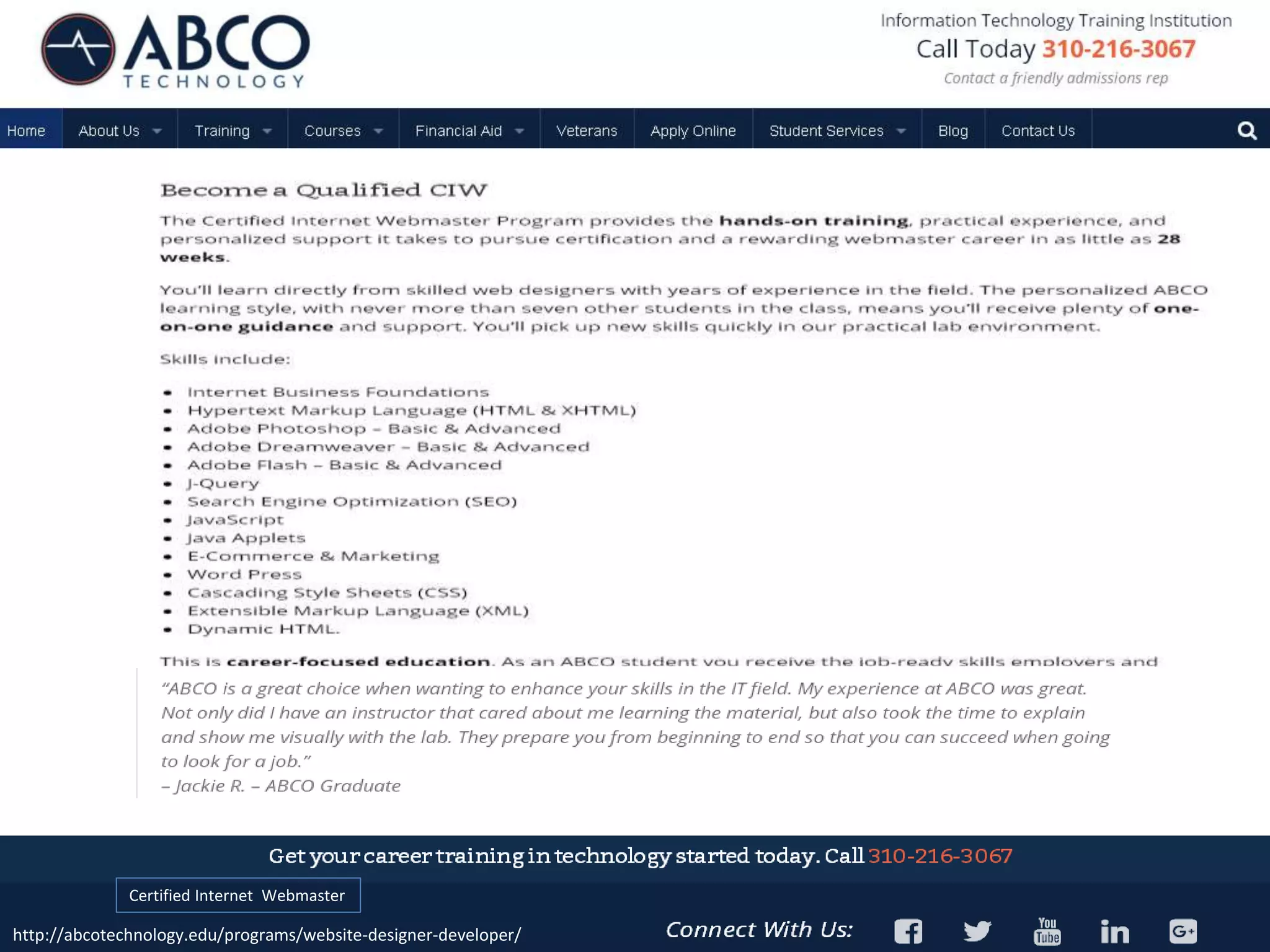 Certified internet webmaster | PPTX