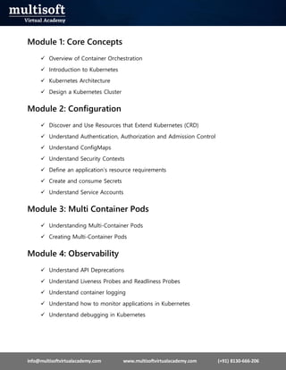 Certified Kubernetes Application Developer (CKAD) Online Training ...