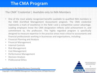 Certified Management Accountant - CMA | PPSX