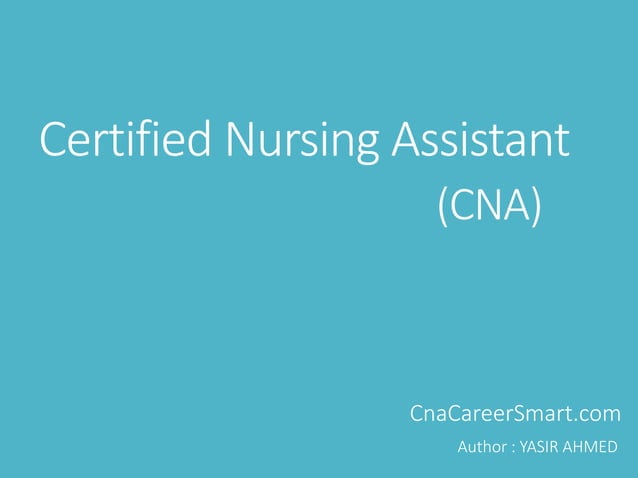 Certified nursing assistant | PPTX