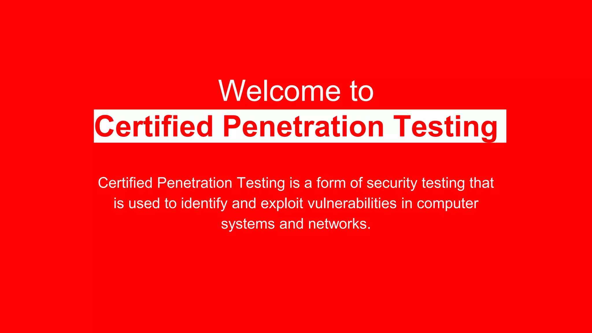 Certified Penetration Testing.pdf | Information and Network Security ...