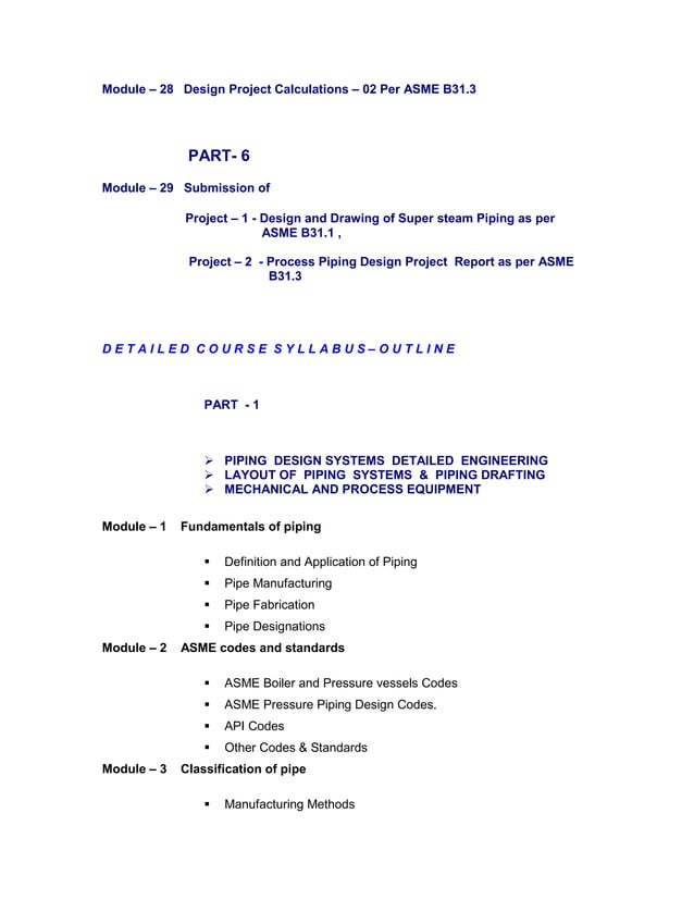 Certified piping design engineer | PDF | Civil Engineering Industry ...