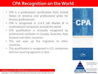 Certified Public Accountant - CPA | PPSX