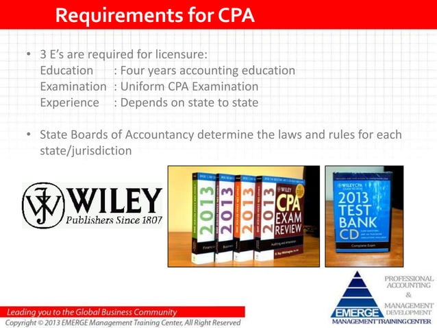 Certified Public Accountant - CPA | PPSX | Business Accounting & Finance | Business