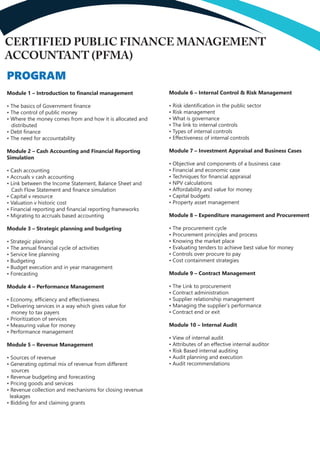 Certified public finance management accountant (pfma) may 2018 | PDF