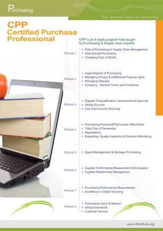 Certified purchase professional cpp dubai uae | PDF