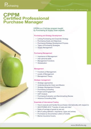 Certified purchase professional cpp dubai uae | PDF