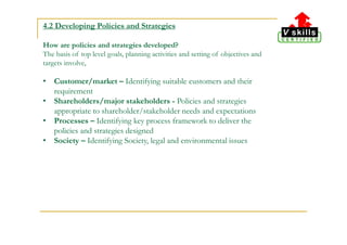 TQM Tutorials - Planning - Policy, Strategy and Goal Deployment | PDF