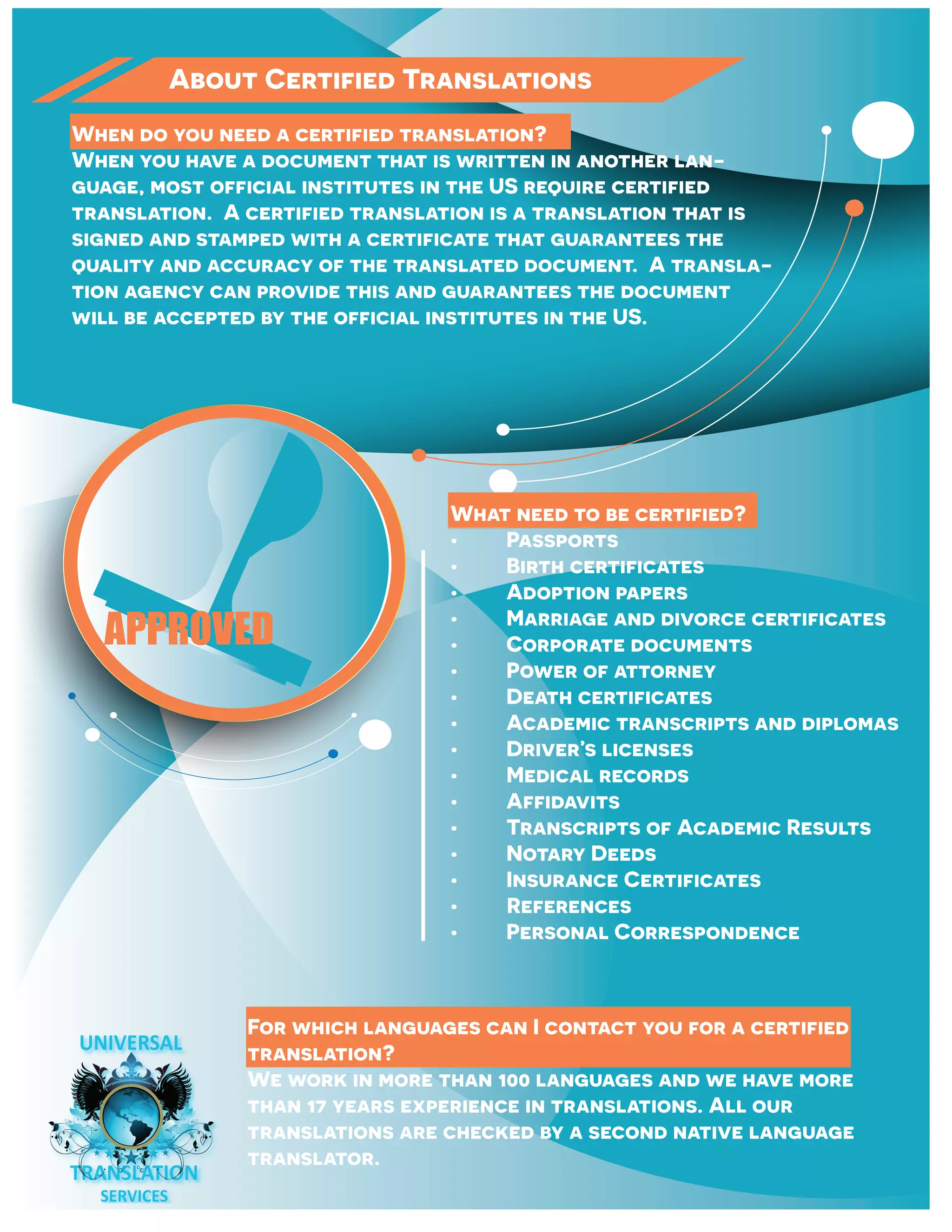 Certified Translation needed? | PDF