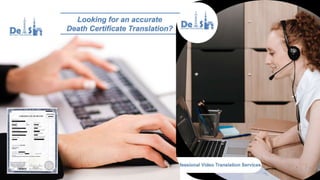 Certified Translation Services - Valid for All official Purpose.pptx
