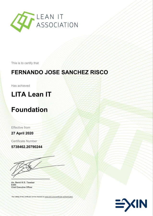 Certif LEAN IT Foundation Certif LEAN IT Foundation | PDF
