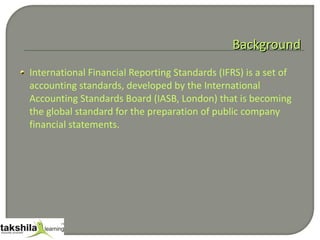 Certificate in IFRS | PPT