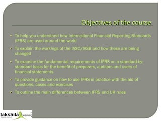 Certificate in IFRS | PPT