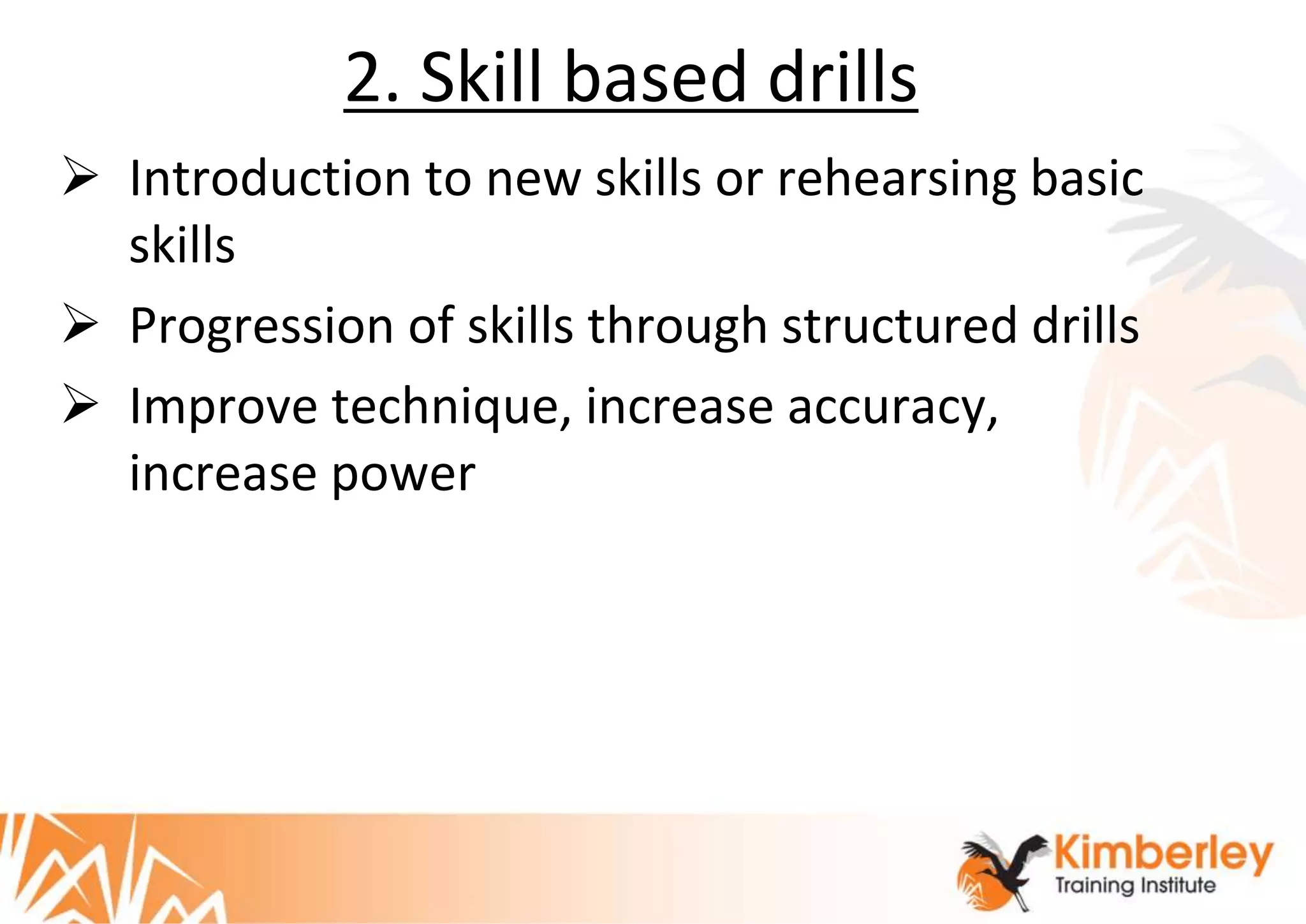 Delivering sport, fitness and recreation sessions | PPTX